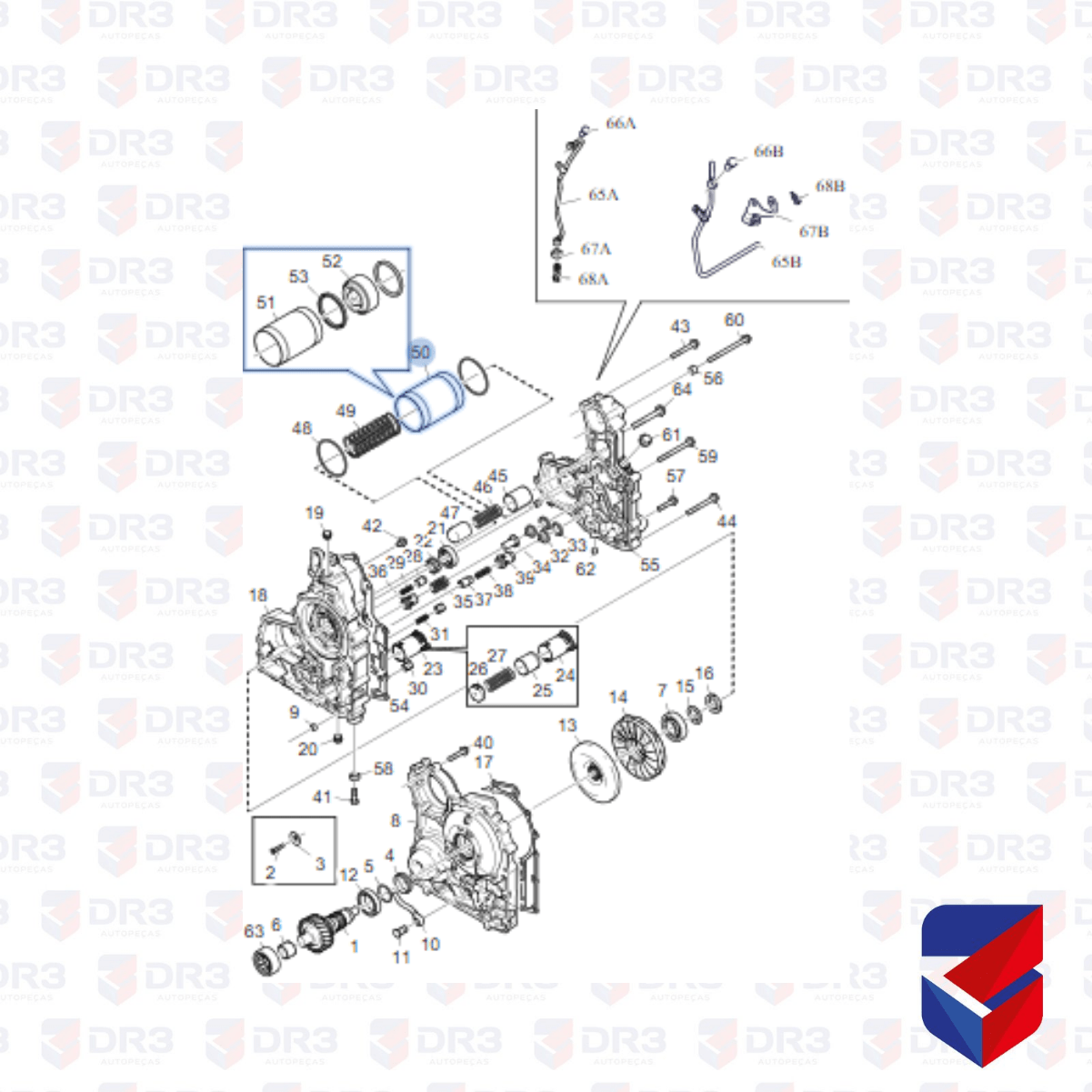 Acumulador Oleo Retarder Cambio Scania GRS905 2693453 - Loja DR3