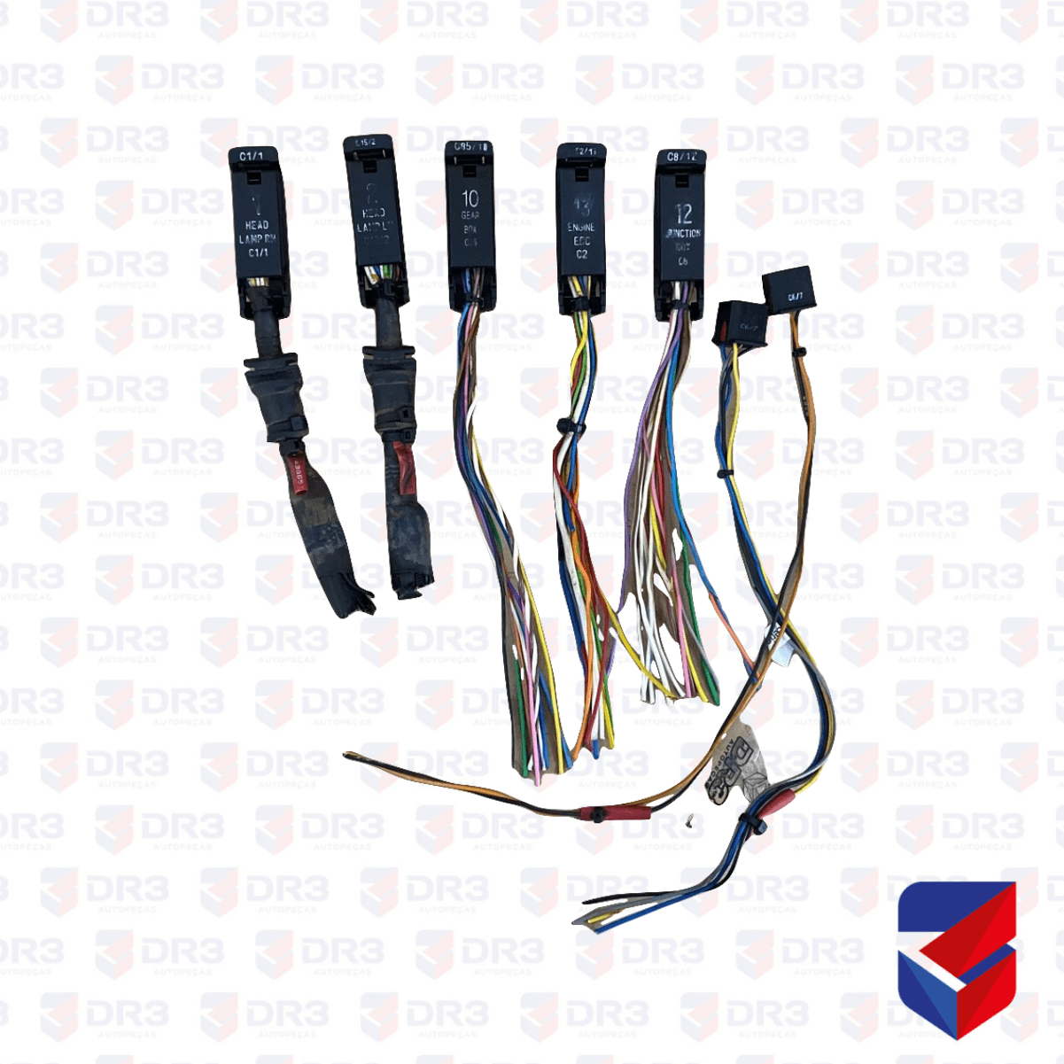 Conjunto Conectores Cabine Chassis Scania R124 360 400 420 Original ...