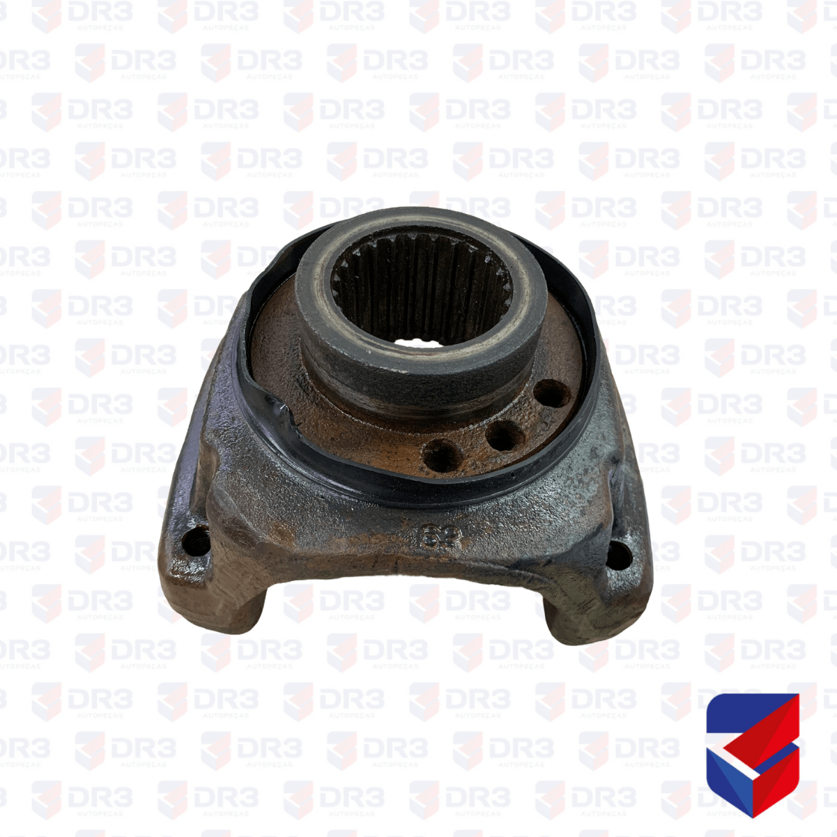 Flange diferencial scania s4 / s5 6x4 24 estrias rbp835 orig - Loja DR3