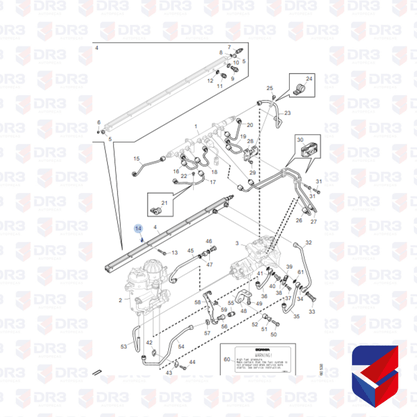 Anel Regua Diesel Scania NTG 2684392 1534417 Cipec - Loja DR3