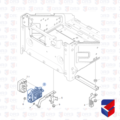 Modulo Equalizador de Bateria Scania NTG 2977072 - Loja DR3