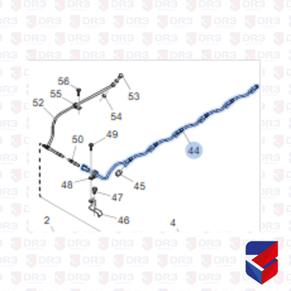 Tubo Sangria 6 Cilindro Scania S5 1507014 018748 - Loja DR3