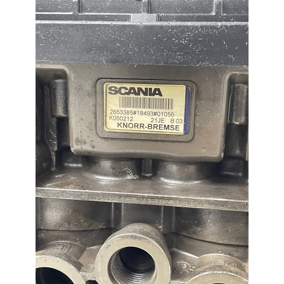 Modulo Regulador Pressao Valvula EBS Scania 2653385 Original - Loja DR3