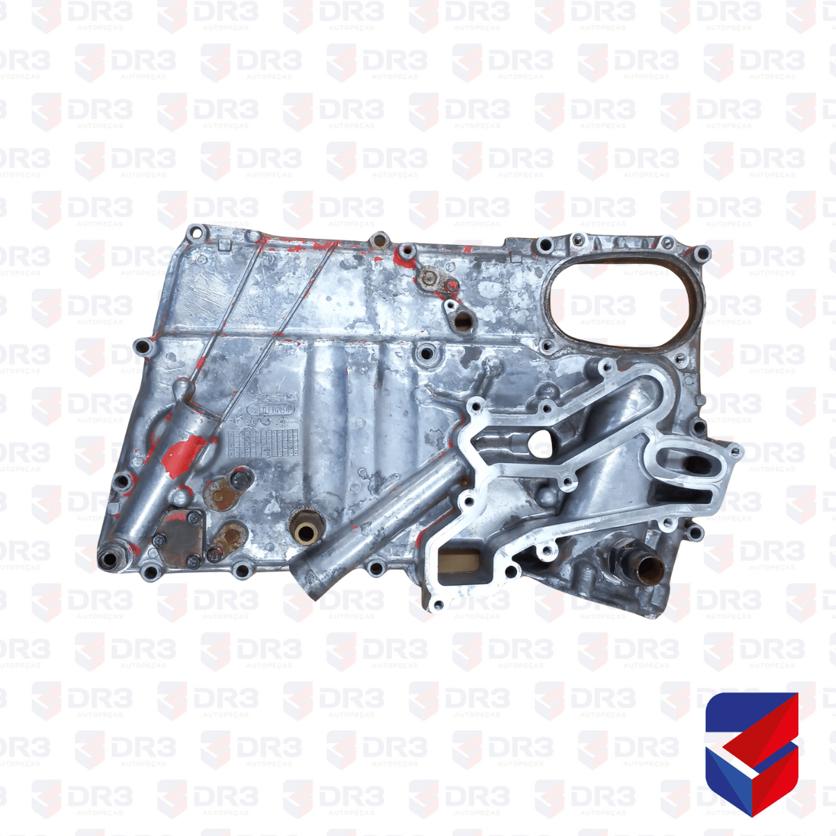 Tampa Radiador Oleo Motor Scania Euro 5 2001484 1874697 - Loja DR3