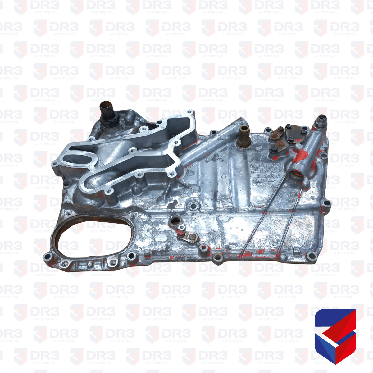 Tampa Radiador Oleo Motor Scania Euro 5 2001484 1874697 - Loja DR3
