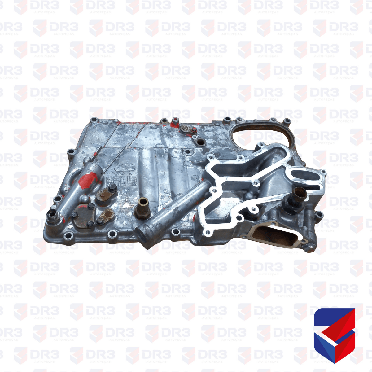 Tampa Radiador Oleo Motor Scania Euro 5 2001484 1874697 - Loja DR3